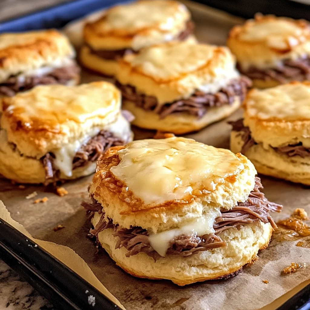 Baked French Dip Biscuits Recipe: The Perfect Comfort Food Delight